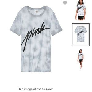 PINK Victoria's Secret | Tops | Vs Pink Ringer Crew Neck T Shirt | Poshmark